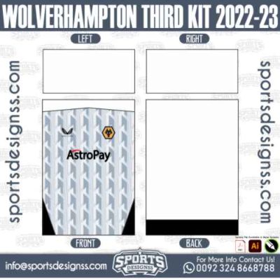 WOLVERHAMPTON THIRD KIT 2022-23 - Sports Designss