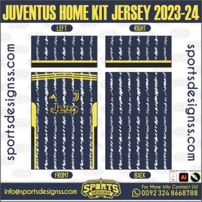 JUVENTUS HOME KIT JERSEY 2023-24 - Sports Designss