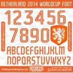 NETHERLAND 2014 WORLDCUP Font Download by Sports Designss _ Download ...