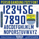 PERSIB BANDUNG 2022 Font Download by Sports Designss _ Download ...