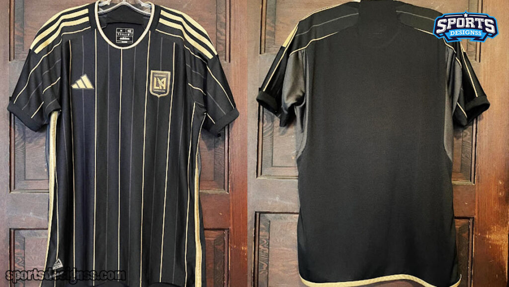 "LAFC 2024 Home Kit: A Golden Touch to Tradition" - Sports Designss