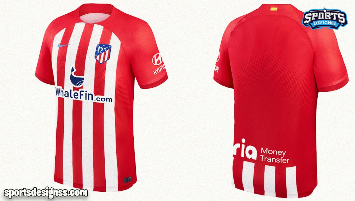 Nike Atletico Madrid 23-24 Kit: A Return to Classic Stripes with 'Puro ...