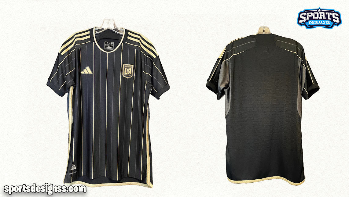 "LAFC 2024 Home Kit: A Golden Touch to Tradition" - Sports Designss