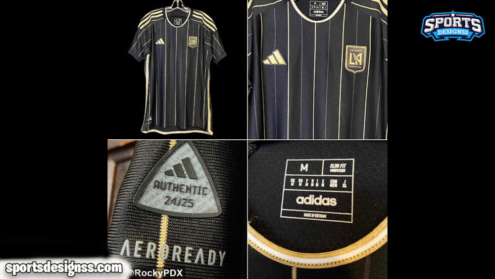 "LAFC 2024 Home Kit: A Golden Touch to Tradition" - Sports Designss