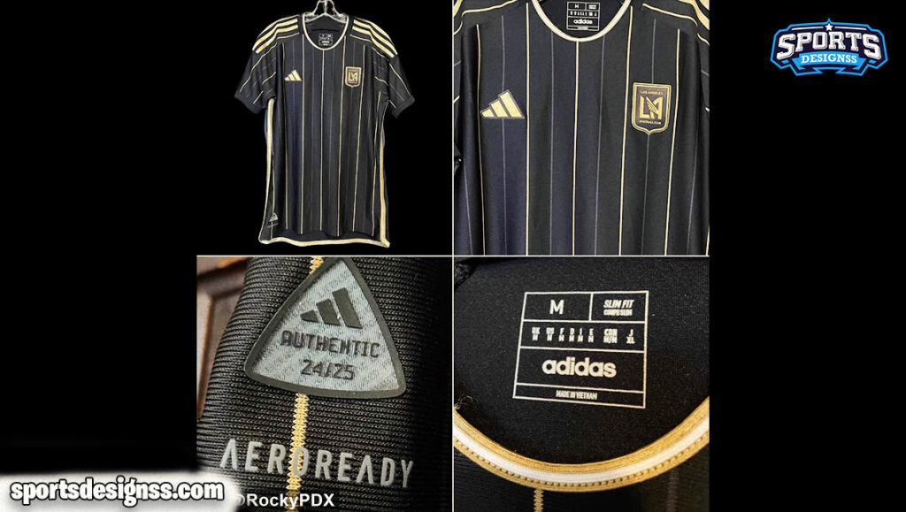 "LAFC 2024 Home Kit: A Golden Touch to Tradition" - Sports Designss