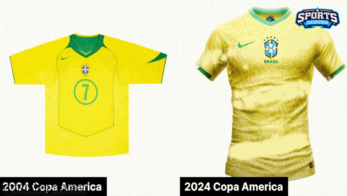 "Introducing the Vibrant Nike Brazil 2024 Home Kit for Copa América ...