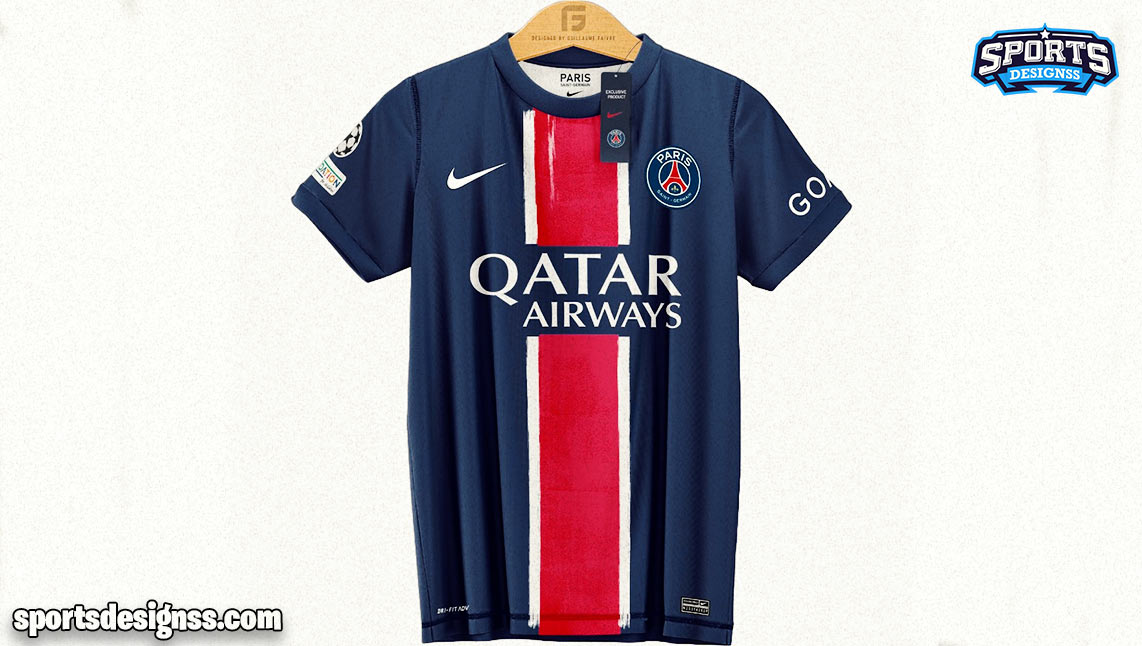 "Paris Saint-Germain 24-25 Home Kit: A Nod to Tradition with Classic ...