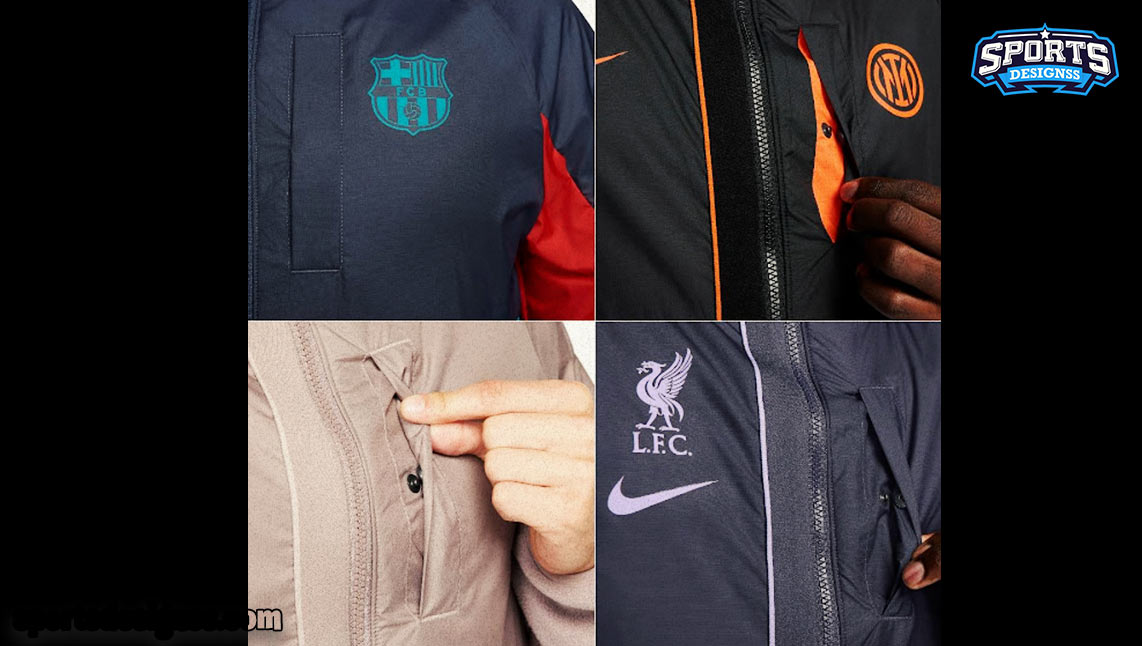 Explore the Latest Nike Winterized Jackets for Elite Football Teams ...