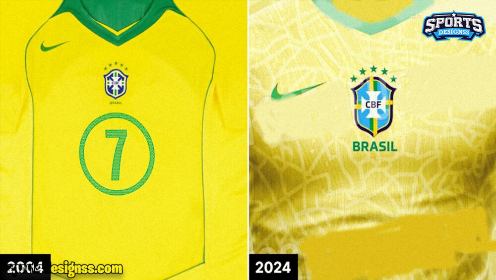"Introducing the Vibrant Nike Brazil 2024 Home Kit for Copa América ...