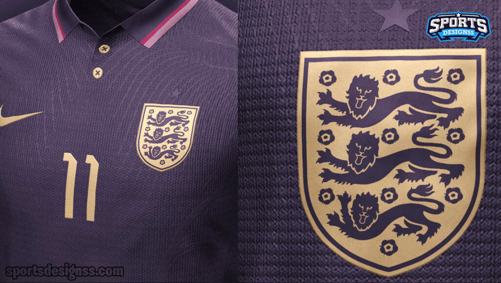 "Unique and Stylish: Nike's England Euro 2024 Away Kit Concept Unveiled ...