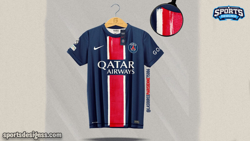 "Paris Saint-Germain 24-25 Home Kit: A Nod to Tradition with Classic ...