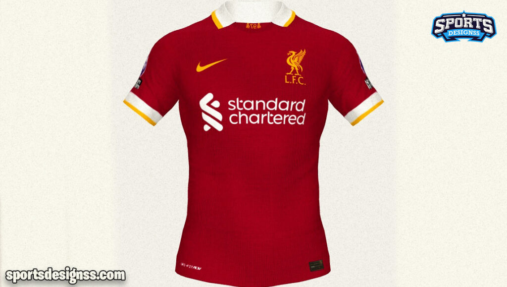 "Sneak Peek into Liverpool's Vibrant 2024-25 Home Kit: A Dash of Yellow ...