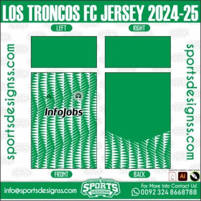 LOS TRONCOS FC JERSEY 2024-25 - Sports Designss