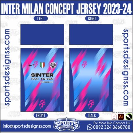 INTER MILAN CONCEPT JERSEY 2023-24 - Sports Designss