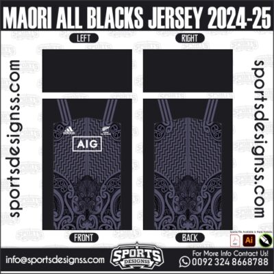 MAORI ALL BLACKS JERSEY 2024-25 - Sports Designss