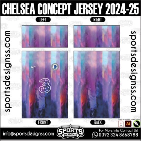 CHELSEA CONCEPT JERSEY 2024-25 - Sports Designss