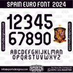 Spain Euro 2024 FONT Download by Sports Designss _ Download Football ...