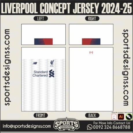 LIVERPOOL CONCEPT JERSEY 2024-25 - Sports Designss